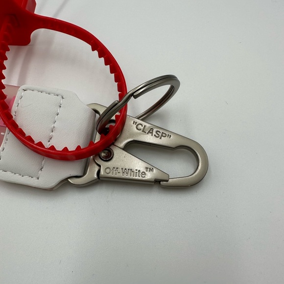 Off-White | Accessories | Offwhite Keychain Pink And Clear Nwt | Poshmark